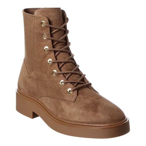 Stuart Weitzman | Shoes | Stuart Weitzman Henley Suede Combat Boot ...